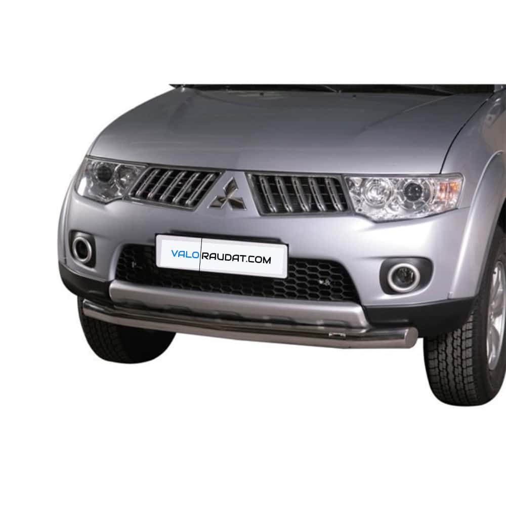 Mitsubishi L200 Double Cap 2010-2015 teräksinen etupuskurin suojarauta ...